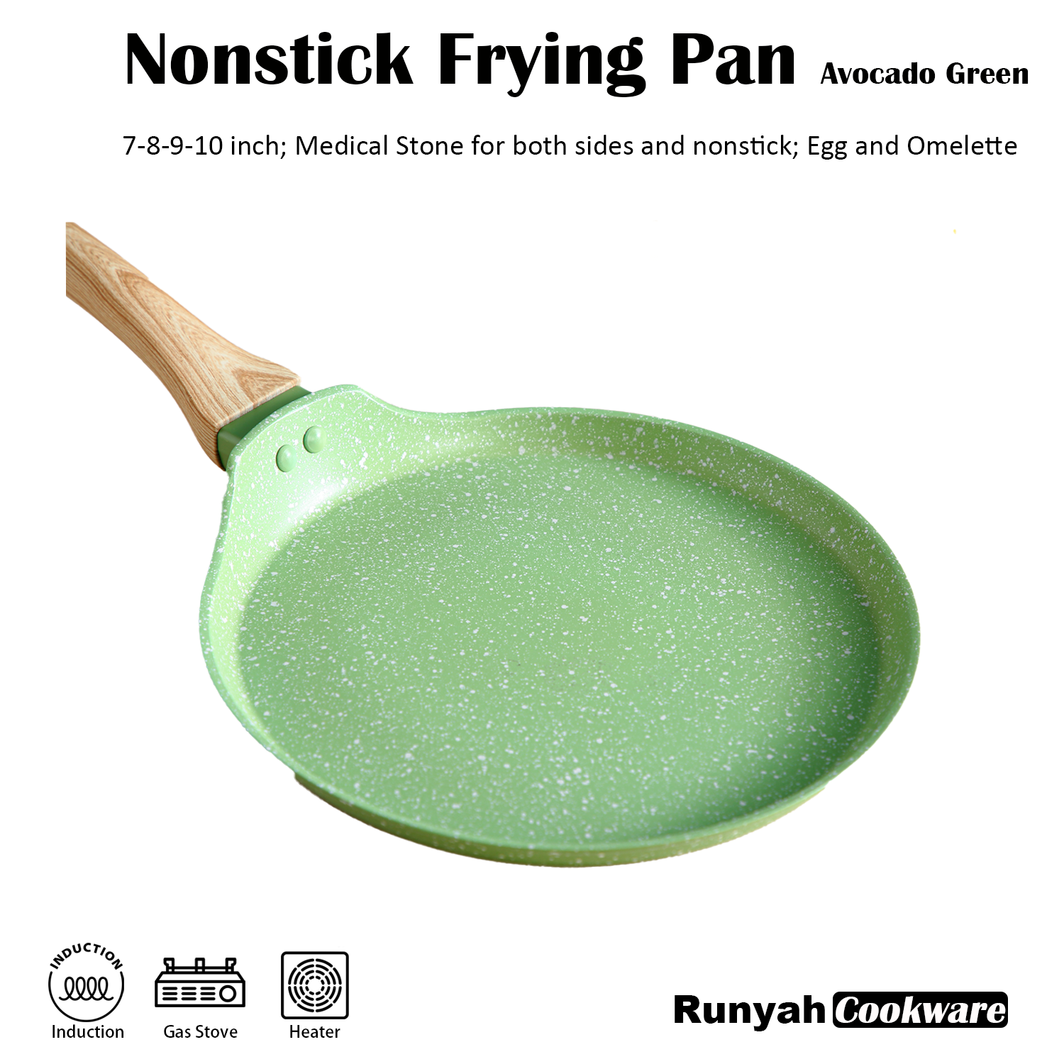 Nonstick Frying Pan Skillet – Runyah Cookware